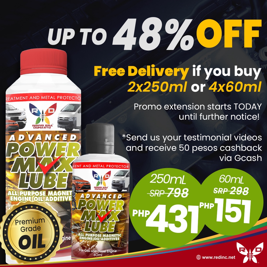 Advanced Power Max Lube (250 ml) | Shopee Philippines