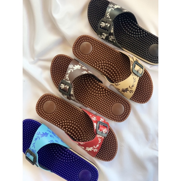 Acupuncture Tabata Slippers for Women (Standard Size) | Shopee Philippines