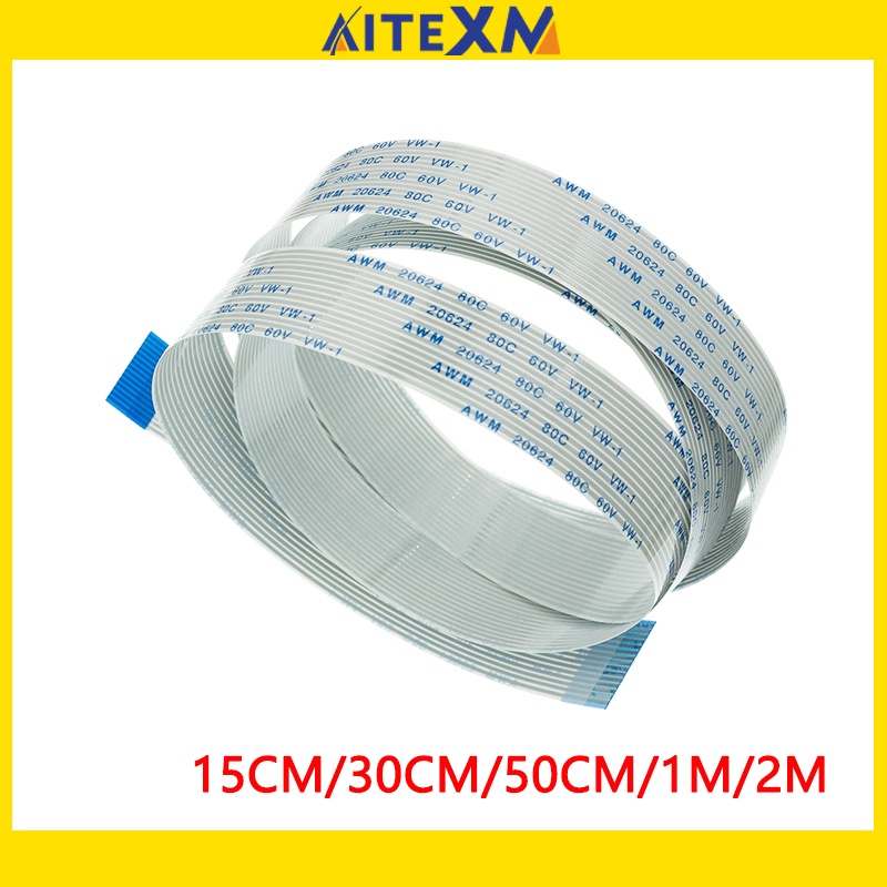 2M 1M 50CM 30CM 15CM Raspberry Pi 3 Camera Cable Ribbon FFC 15pin 1mm ...