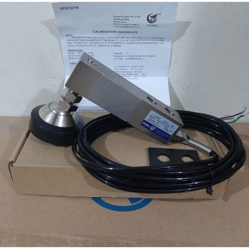 Load Cell ZEMIC H8C-C3-500Kg Load Cell SHEAR BEAM 500Kg | Shopee ...
