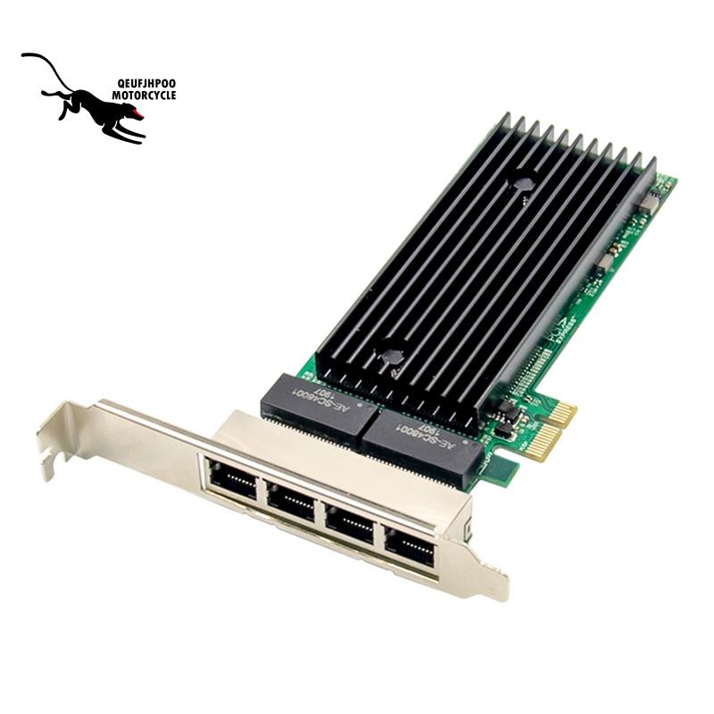 PCI-E 4 Port RJ45 Server 1X PCIe X1 Intel 82576 Chip 10/100/1000Mbps Lan Quad Port Server ...