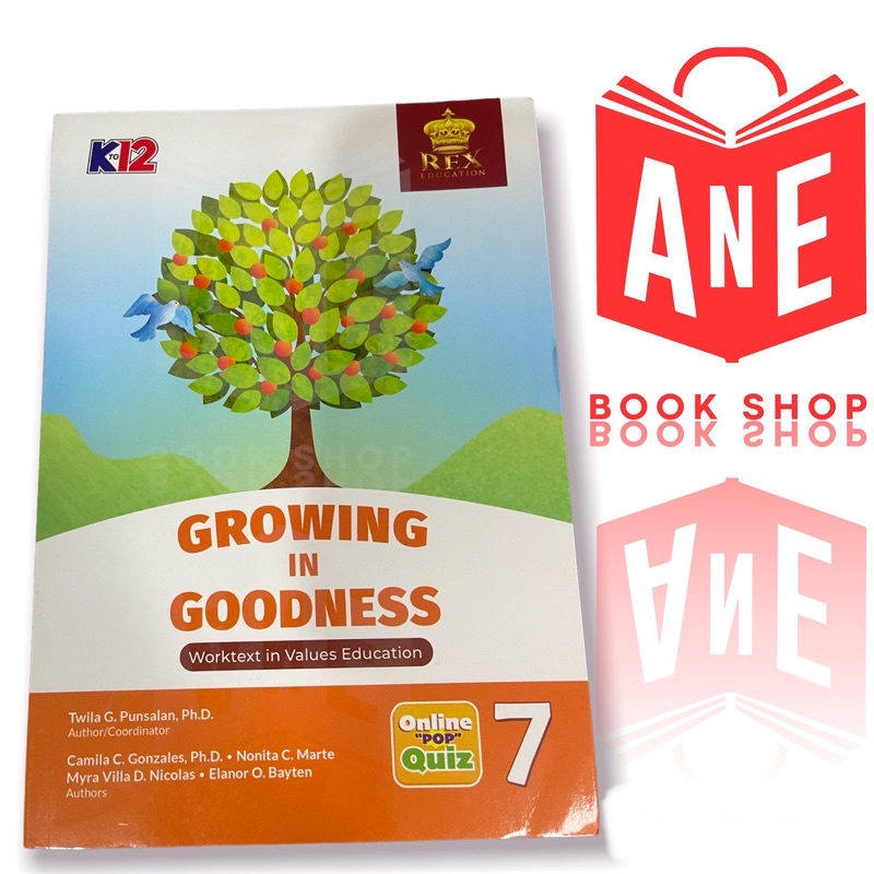AUTHENTIC Grade 7 Kto12 Growing in Goodness 2021 by Punsalan,Gonzales ...