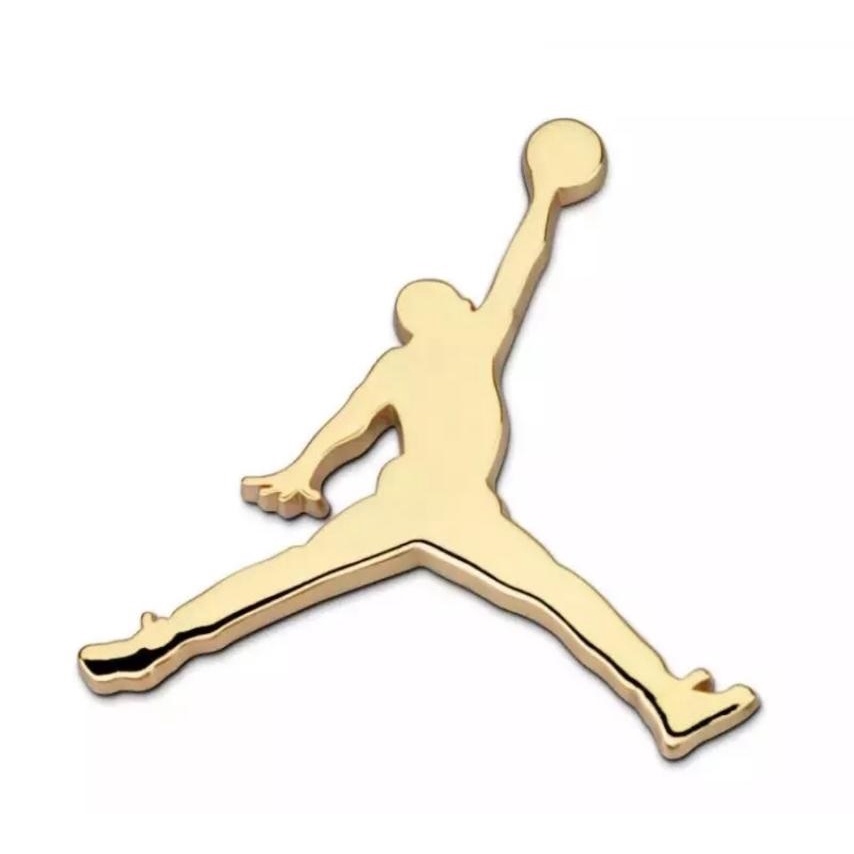 NBA JORDAN 3D CAR EMBLEM METAL LOGO DECAL STICKER FOR CAR ACCESSORIES ...