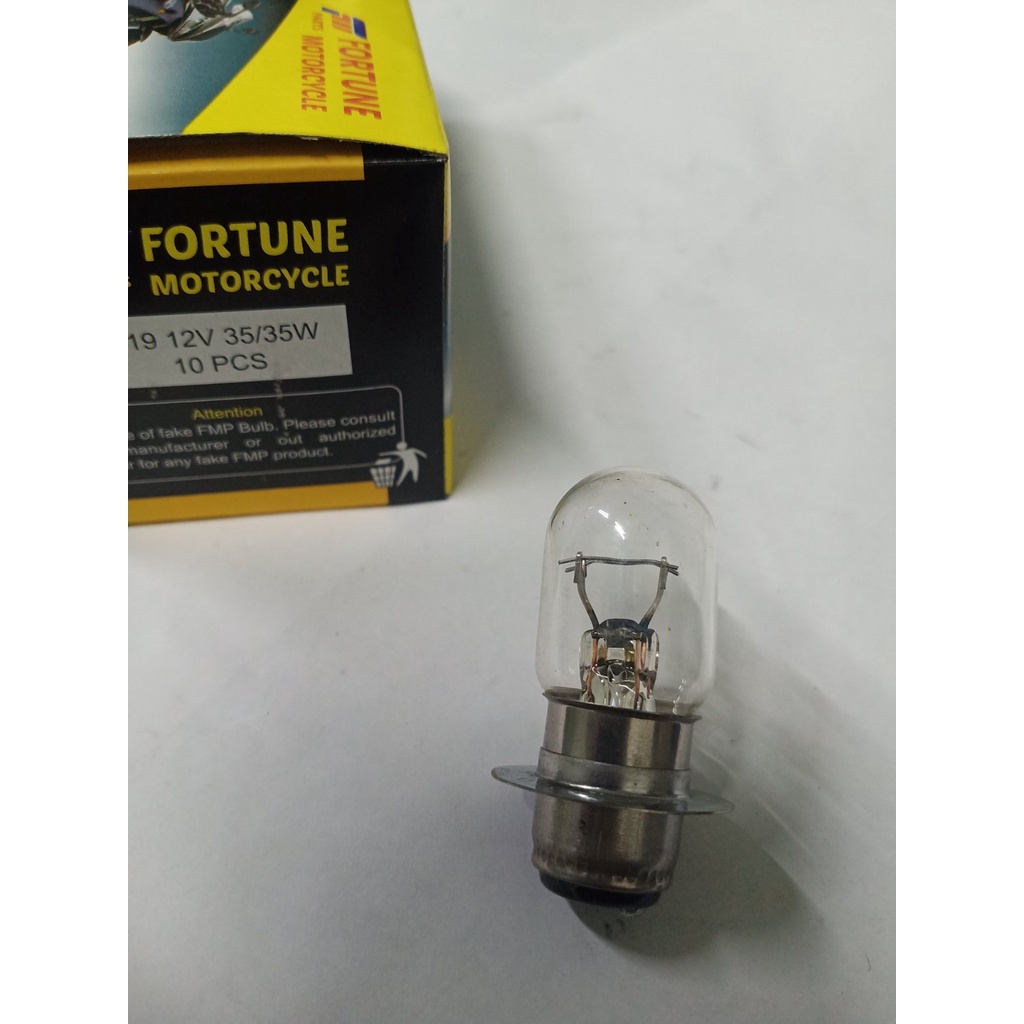 HEADLIGHT BULB SOLD PER BOX 10 PCS (T19/B35/RP30/RP35/G18) CLEAR ...