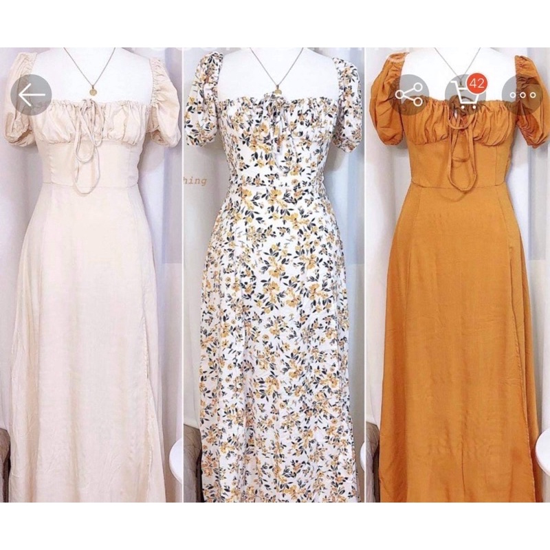 A LA MODE MAXI DRESS |matilda.clothing | Shopee Philippines