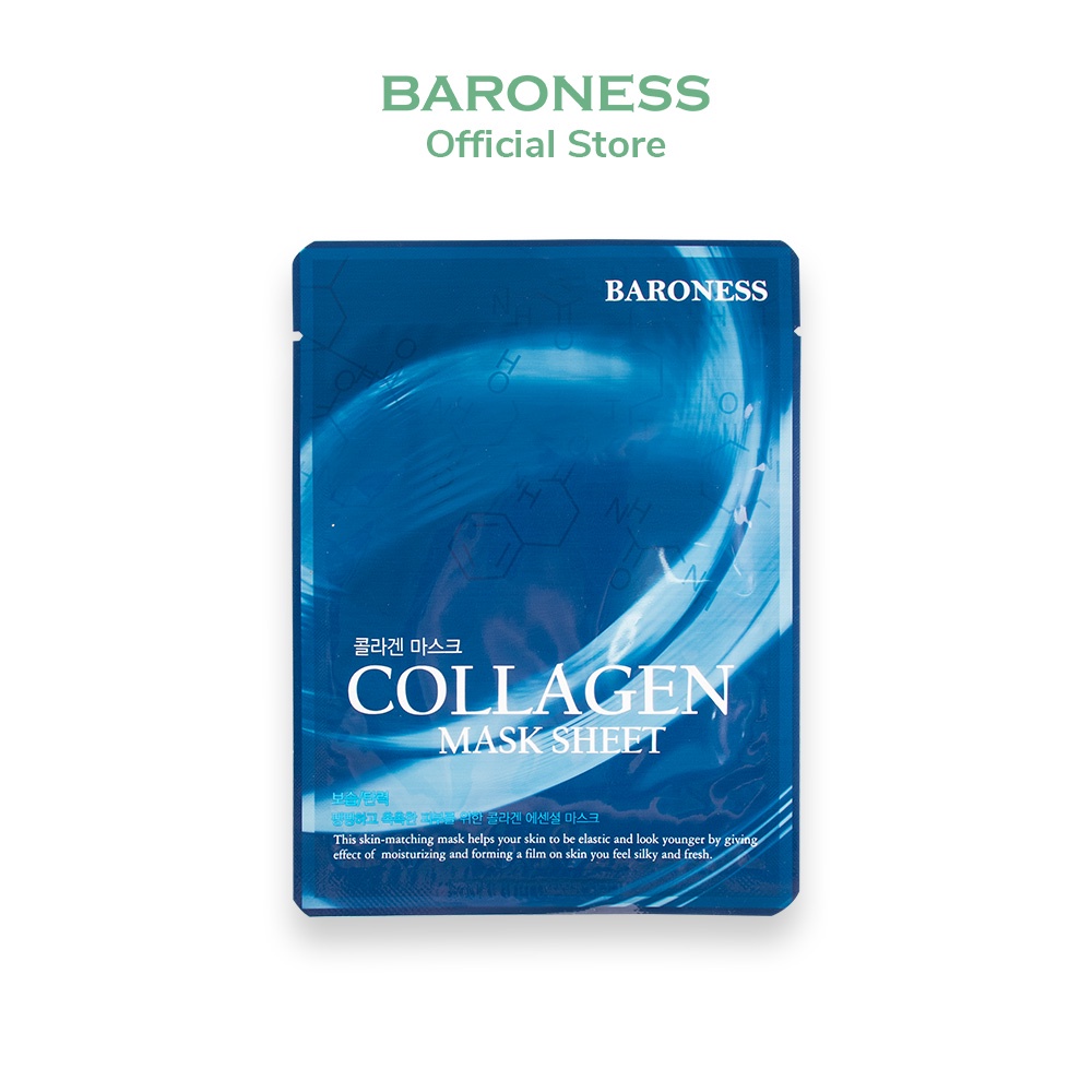 Baroness Collagen Mask Sheet 21g | Shopee Philippines