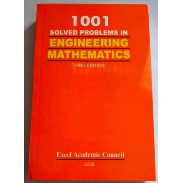 1001 Engineering Mathematics by excel | Shopee Philippines