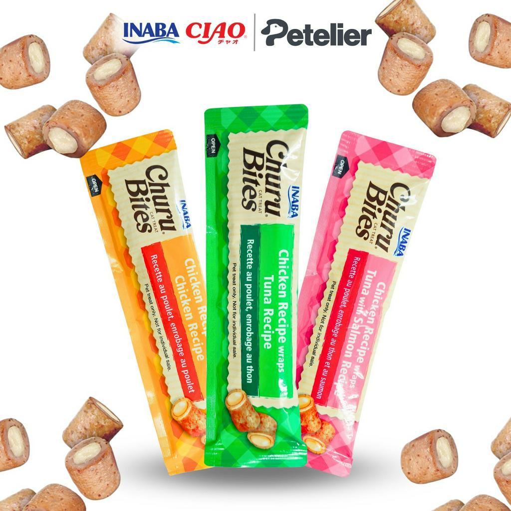 Inaba Churu Bites ChuruBee Cat Treats 1 Stick, Ciao Bee | Shopee ...