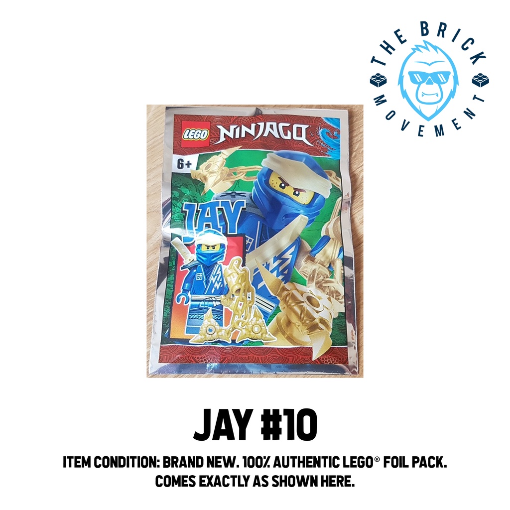 LEGO® NINJAGO Jay Foil Pack #10 | Shopee Philippines