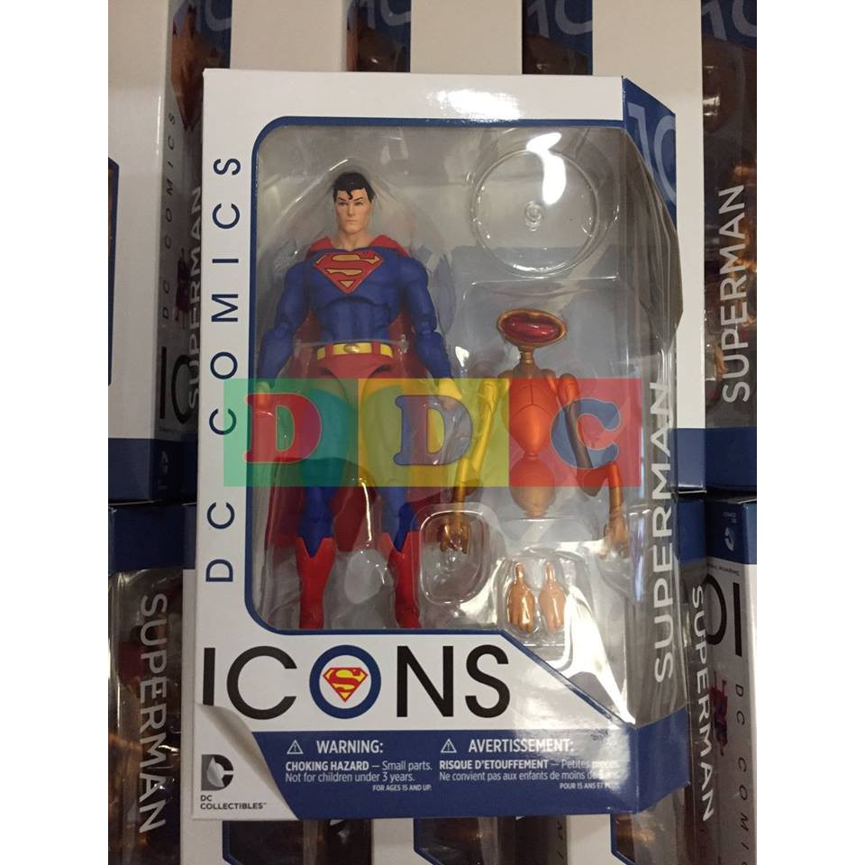 DC Icons Superman Action Figure (SEALED) | Shopee Philippines