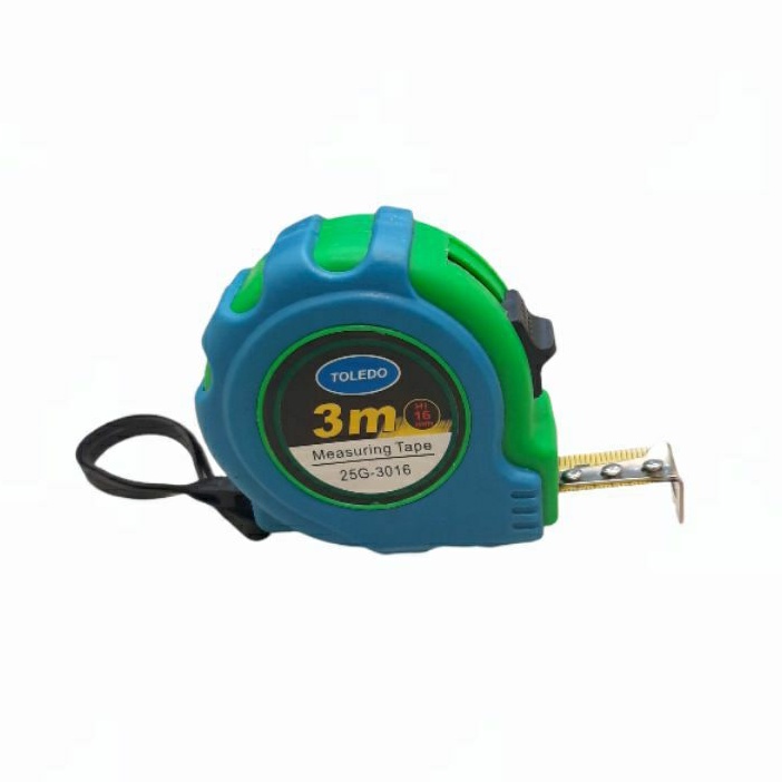 Rubber 3M TOLEDO Meter - Builder's Roll Meter 3 Meter TOLEDO measuring ...