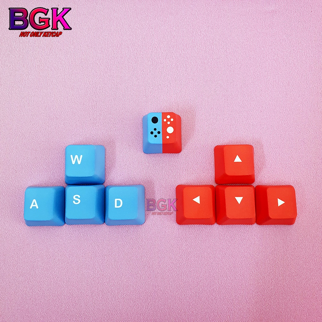 Very beautiful 9-Button PBT Keycap Set Nintendo Switch Theme OEM ...