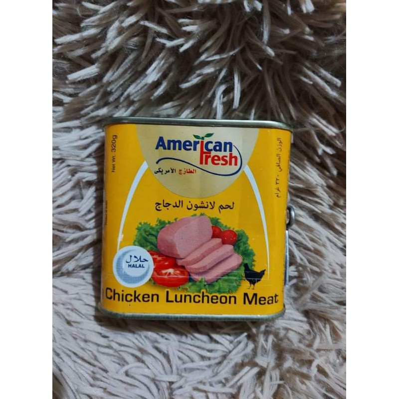 American Fresh Chicken/ Beef Luncheon Meat 320g (Halal Food) | Shopee ...