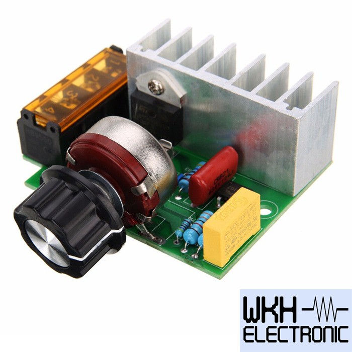 Dimmer AC 220V 4000W 220 VOLT 4000 Watt SCR Speed controller Regulator ...