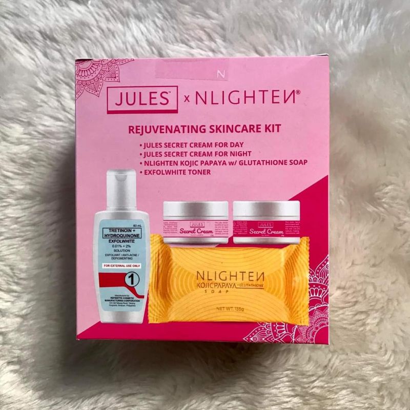 Jules x Nlighten Rejuvenating Skincare Set (Oct 2023 Expiry) | Shopee ...