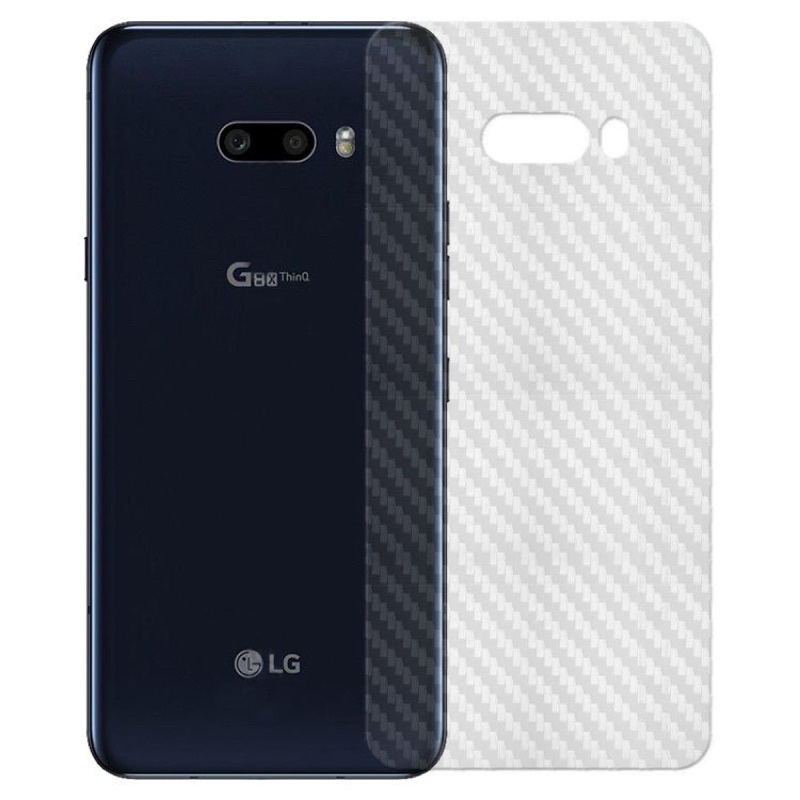 Lg G8x/v50s back carbon sticker (illustration) | Shopee Philippines