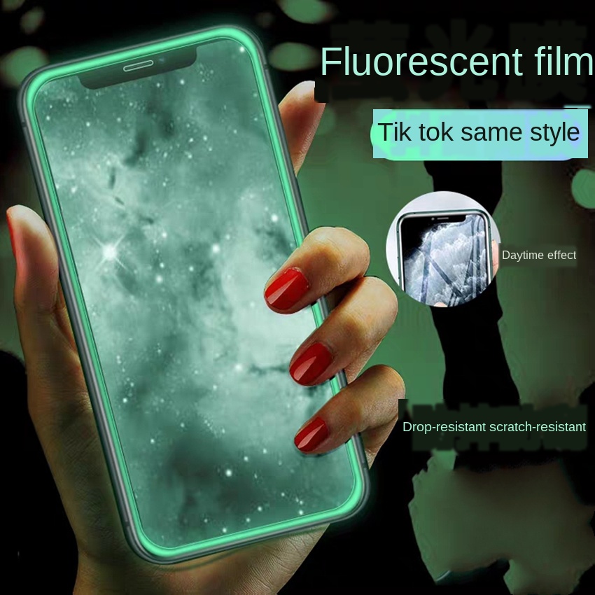 iP11 pro/11 promax /12/12 pro/Glow in The Dark Flourescent Film ...
