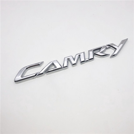 1pcs TOYOTA CAMRY ABS CAMRY Letter Logo Car Auto Rear Trunk Emblem ...