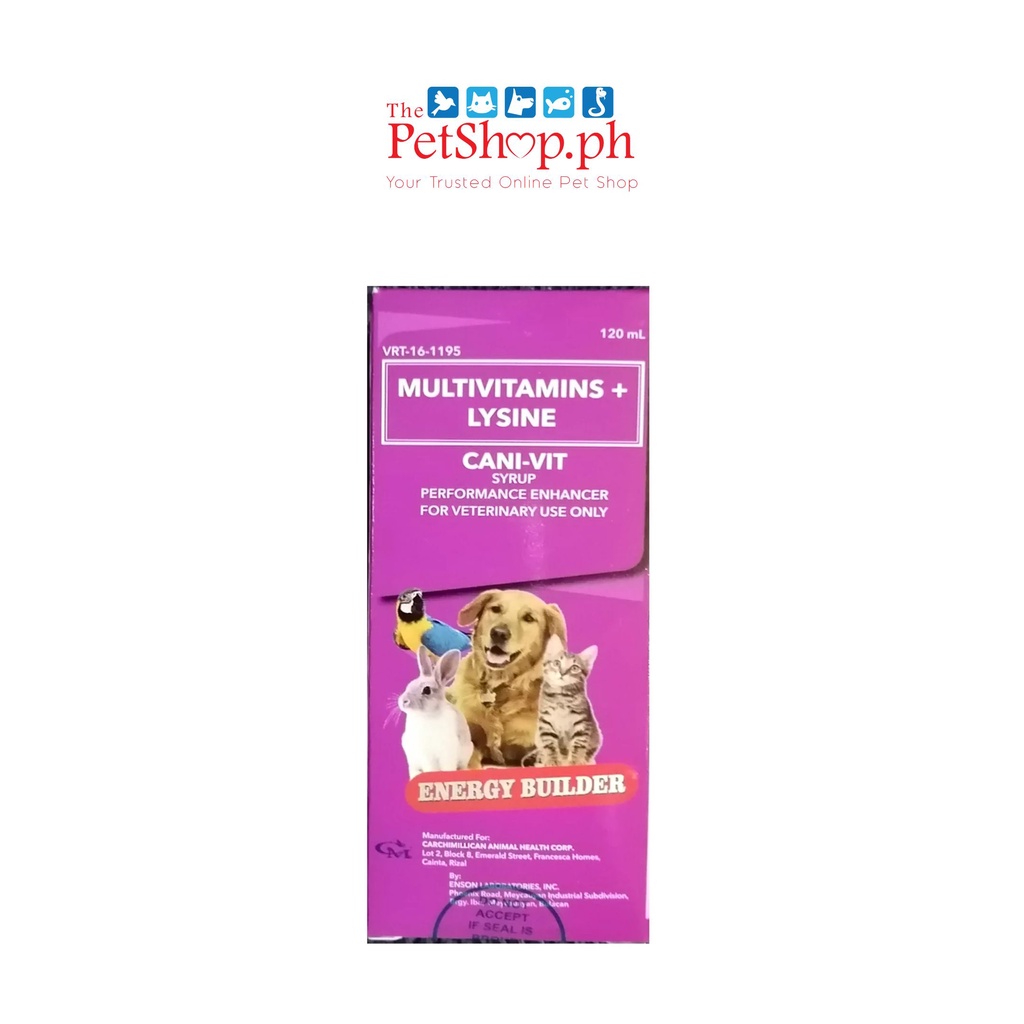 CaniVit Multivitamins for All Pets Liquid Syrup 120ml | Shopee Philippines