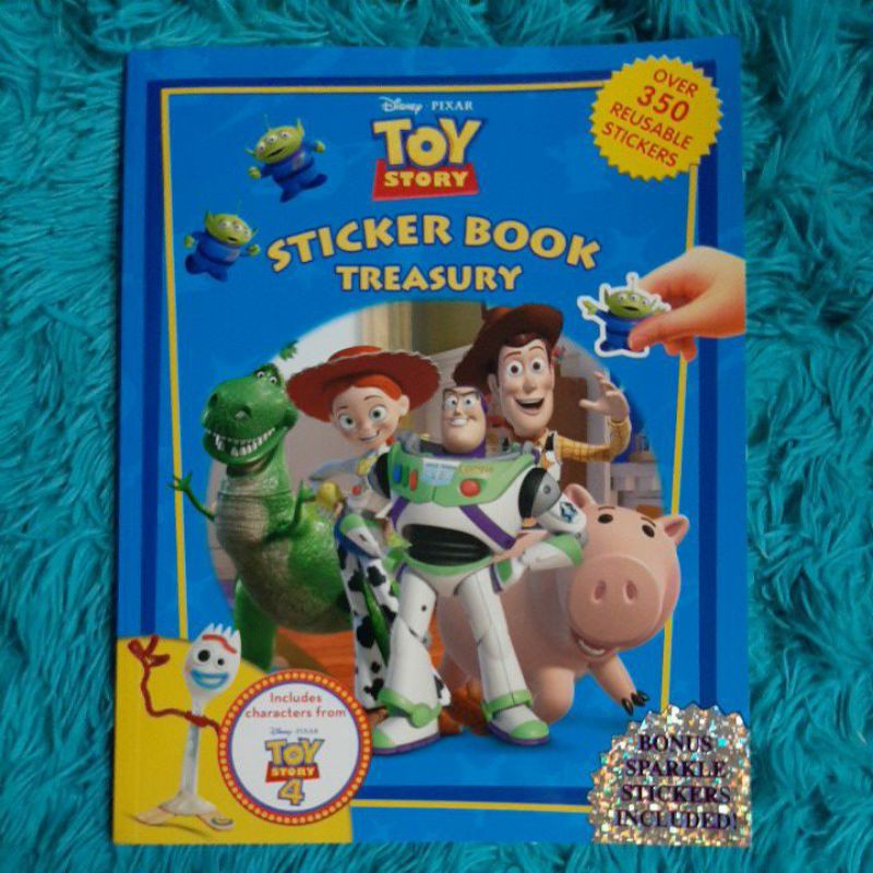 Disney Pixar Toy Story Sticker Book Treasury | Shopee Philippines