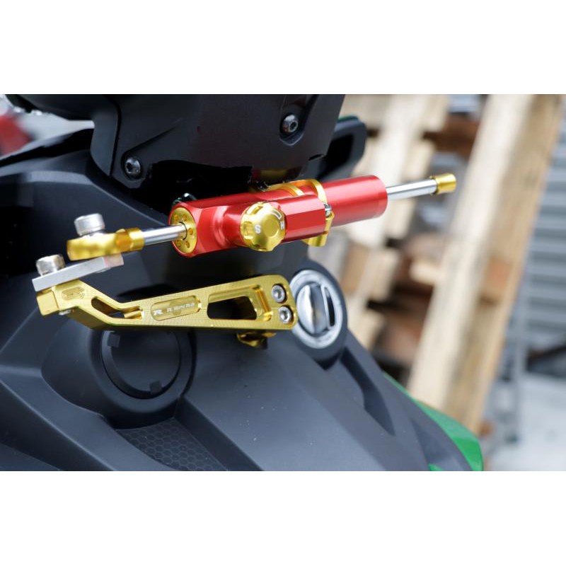 Steering Damper Bracket Yamaha Y15 Y15Zr V1 V2 Exciter150 Anti Tank ...