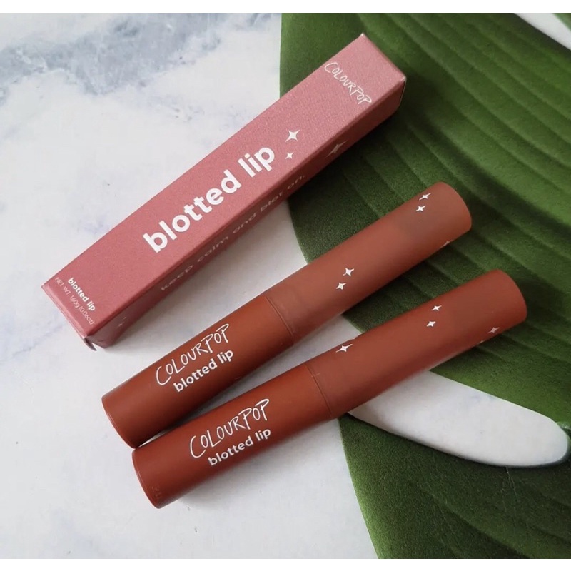 Authentic Colourpop Blotted Lip | Shopee Philippines