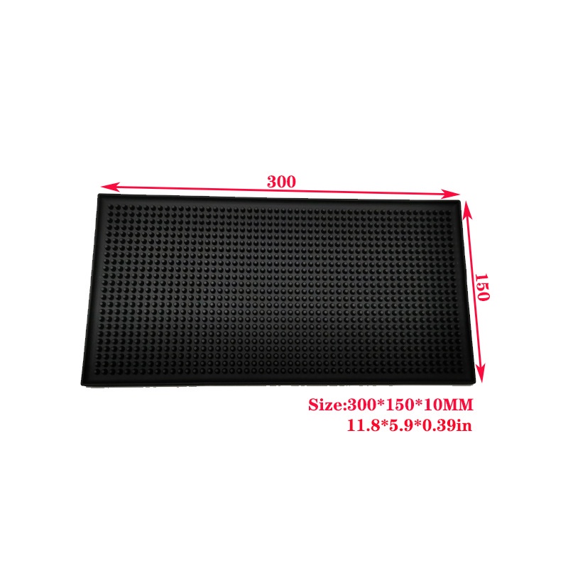Bar Mat Anti-slip Rubber Mat Thickened Pvc Drain Mat Rubber Bar Mat ...