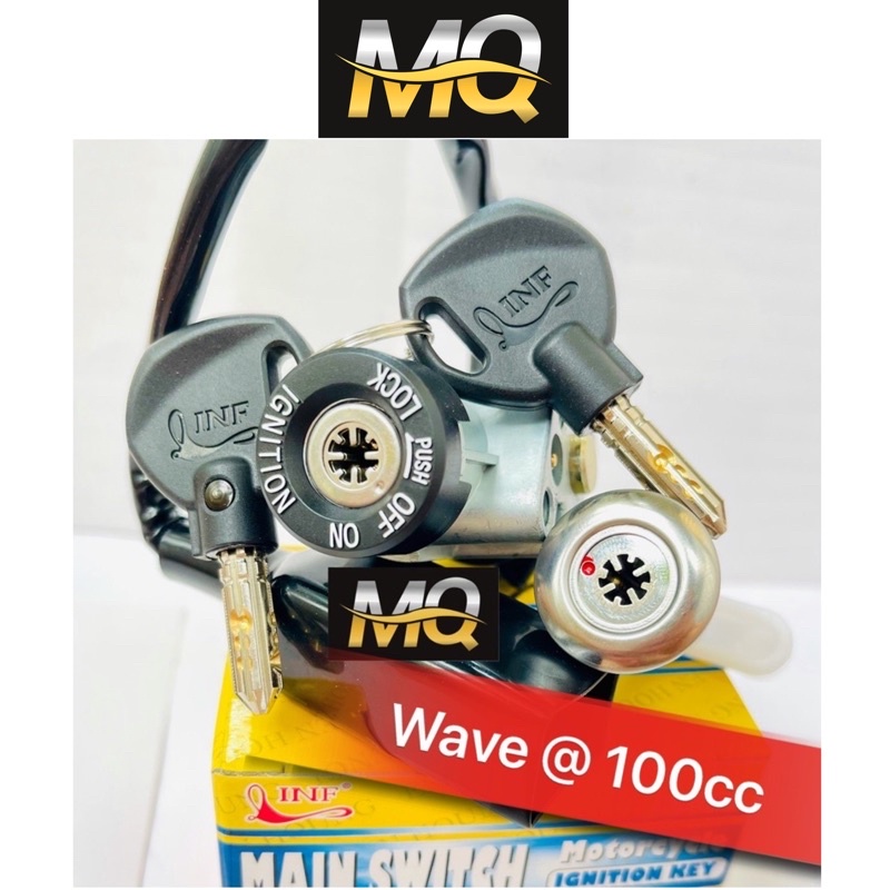 Wave A 100cc 2007-2015 LOCK SET (8 FRONT AND REAR SIDES) | Shopee ...