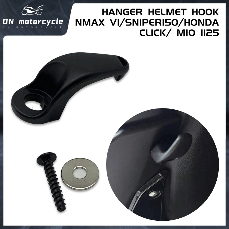 Hanger Hook Helmet Hook For Nmax V1 / Sniper 150 / Honda Click / MIO i ...