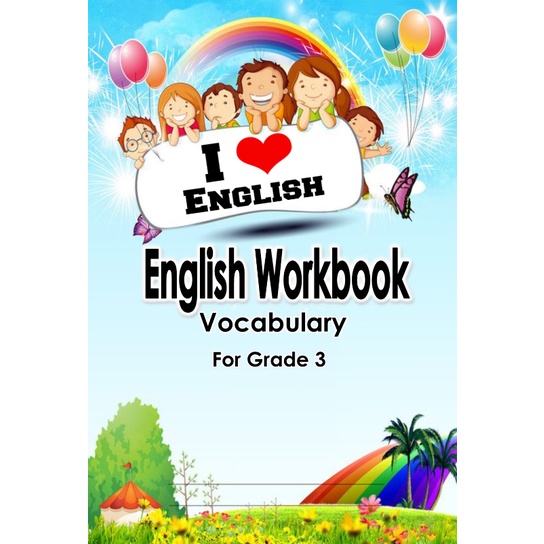 GRADE 3 VOCABULARY WORKBOOK (50 PAGES) | Shopee Philippines