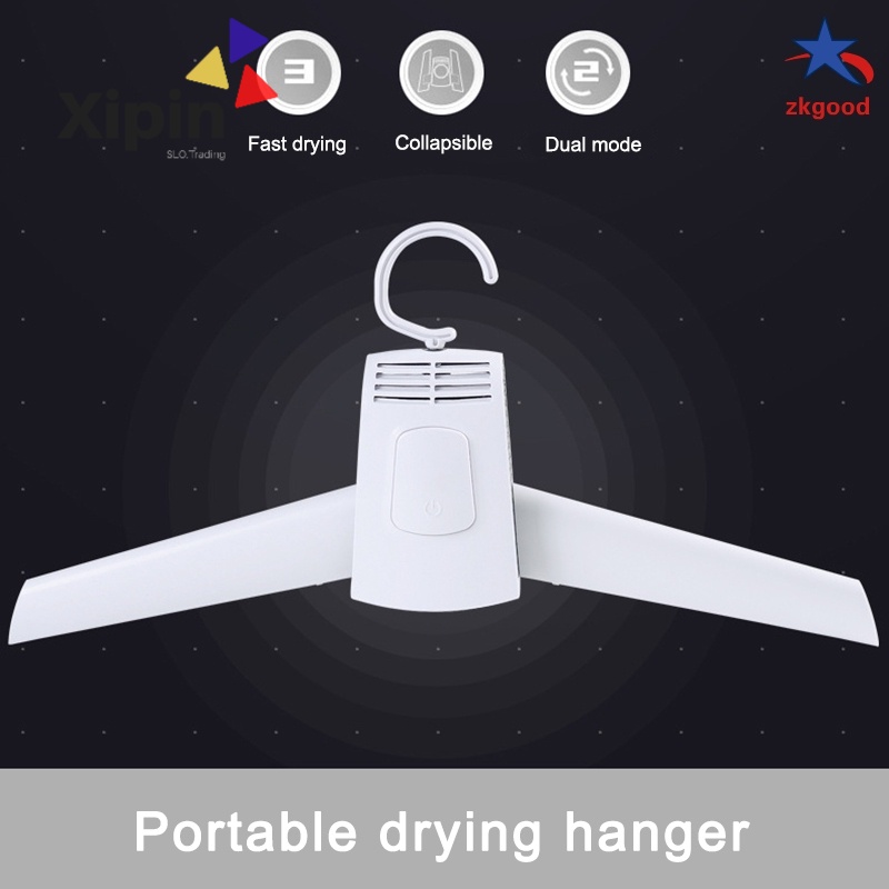 Portable Electric Clothes Drying Rack Folding Dryer Hanger for Travel ...