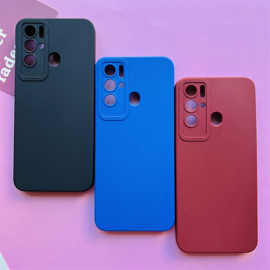 Tecno Pova Neo LE6 Case TPU Silicon Colorful Casing Full Protective ...