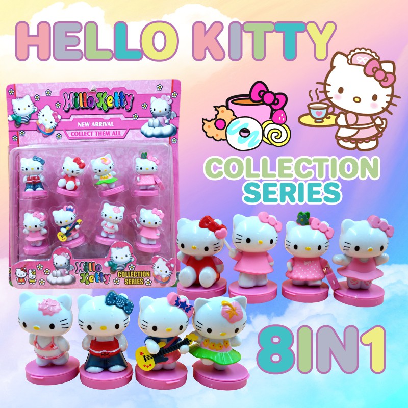 Stuffed Toys for Cars, Cake, Baby Room & Anywhere Hello Kitty 8in1 ...