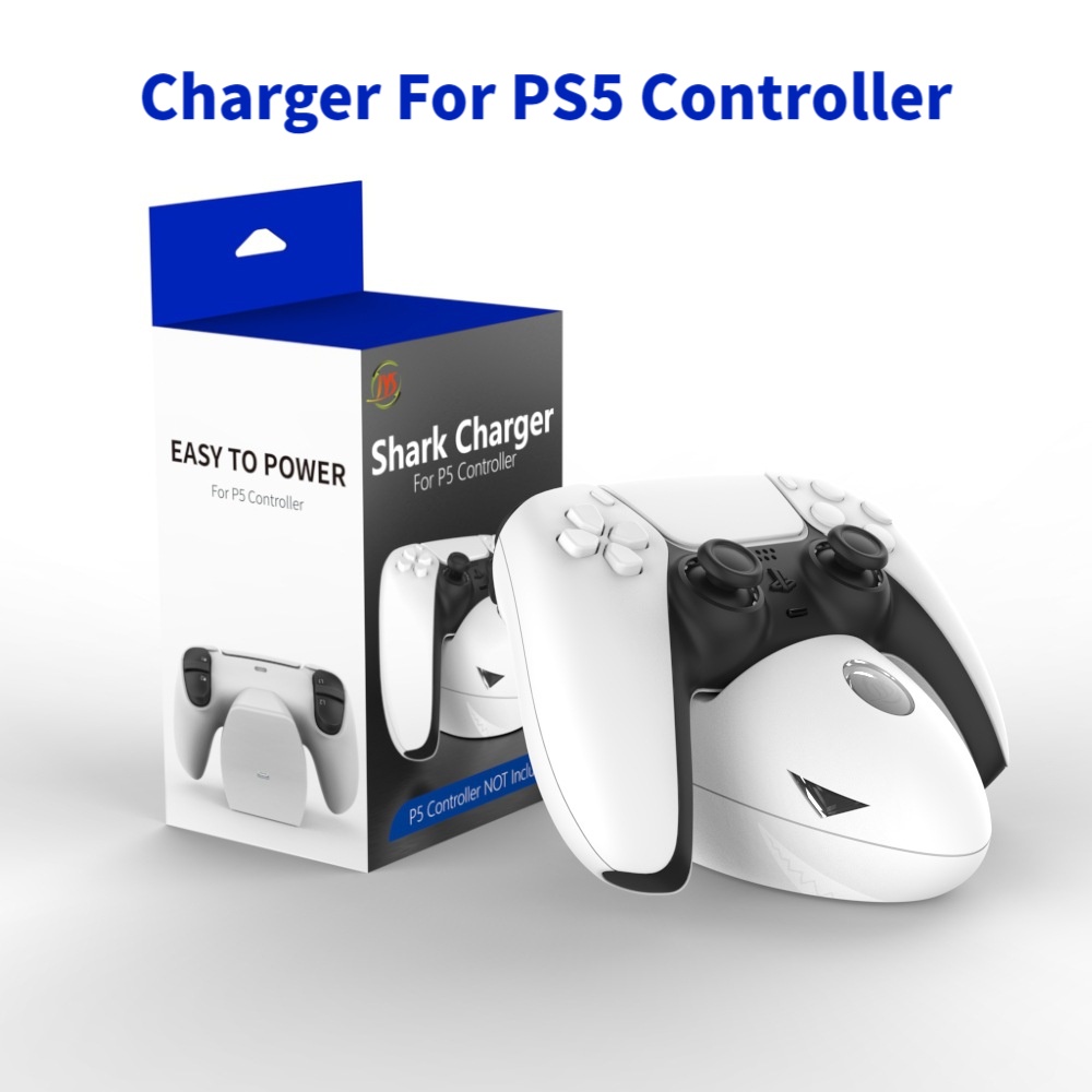 PS5 Controller Charger with LED Joystick Charging Display Light PS5 ...