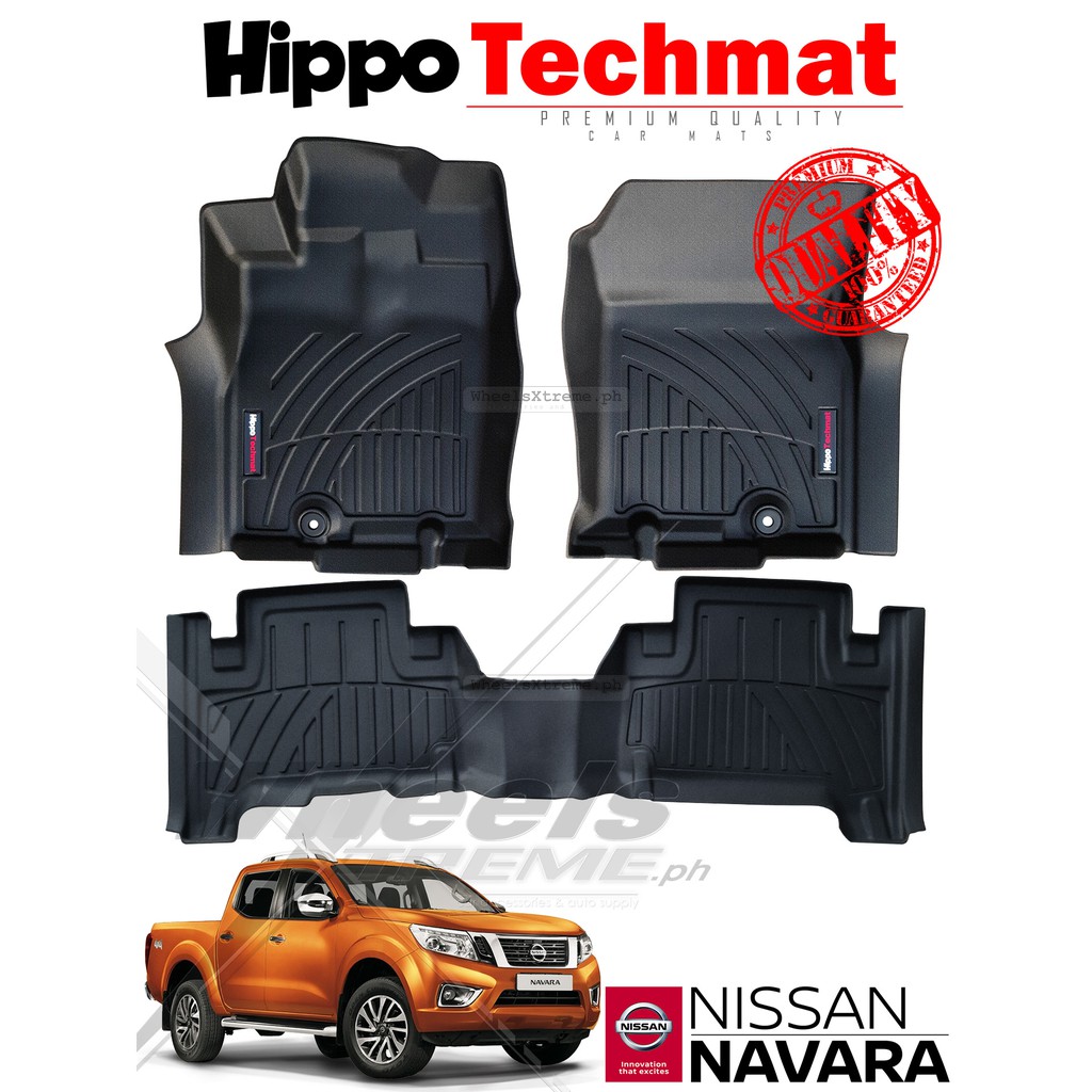 Nissan NAVARA NP300 2015-2025 Hippo Techmat Floor Liner Deep Dish ...