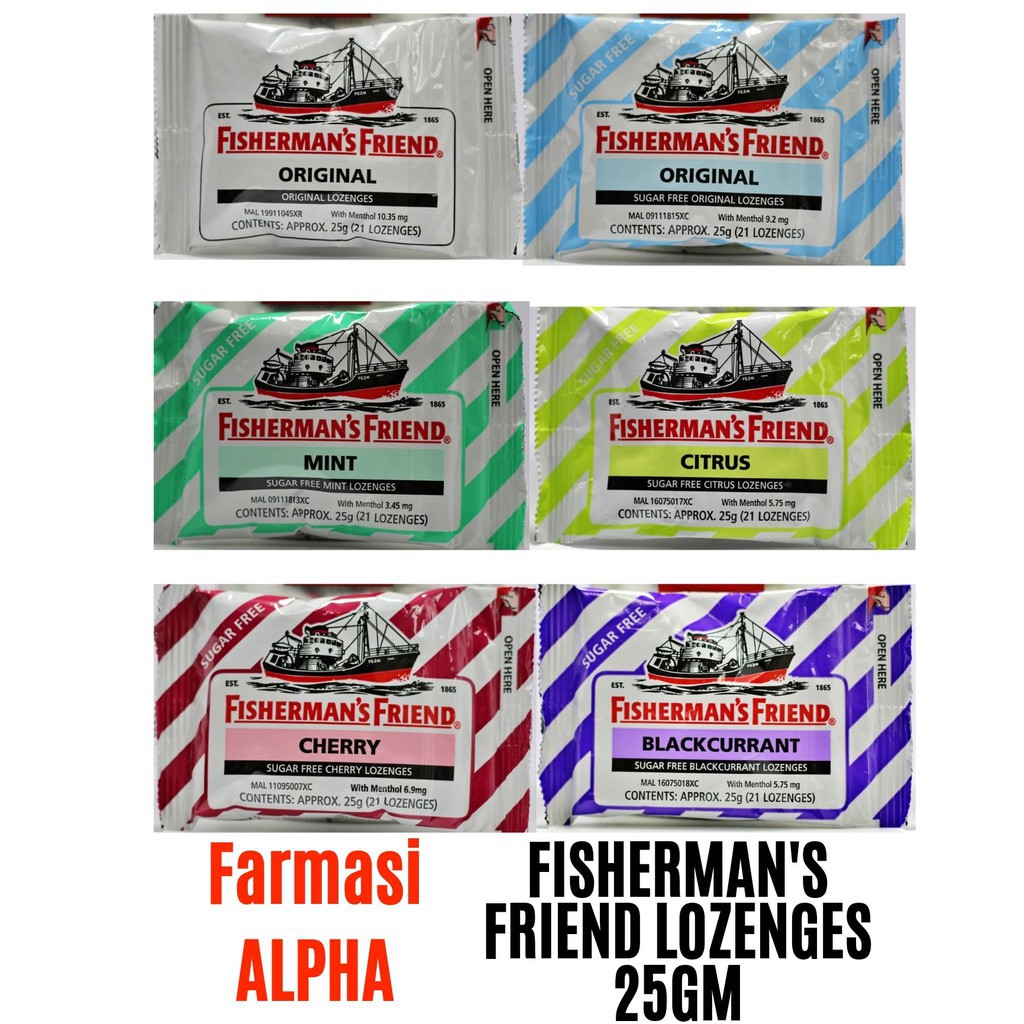 Fisherman's Sugarfree Candy 25g | Shopee Philippines