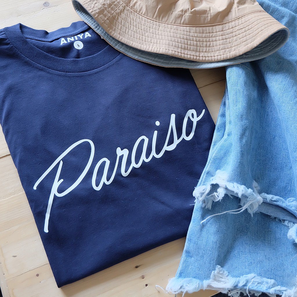 ANIYA CLOTHING Paraiso Unisex Shirt Men's Women's T-shirt | Shopee ...