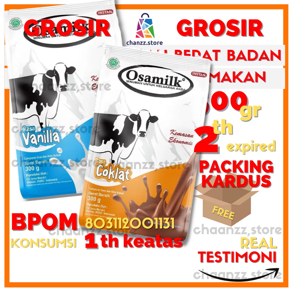 Osamilk OSA MILK Fatering MILK 300gr | Shopee Philippines