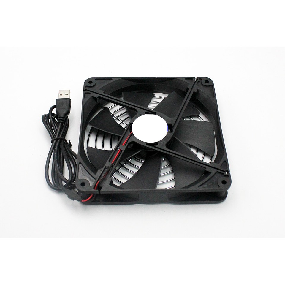 USB Mini Fan 120mm x 25mm 12cm Router Cooling Fan 5.0 V Silent Fan for ...