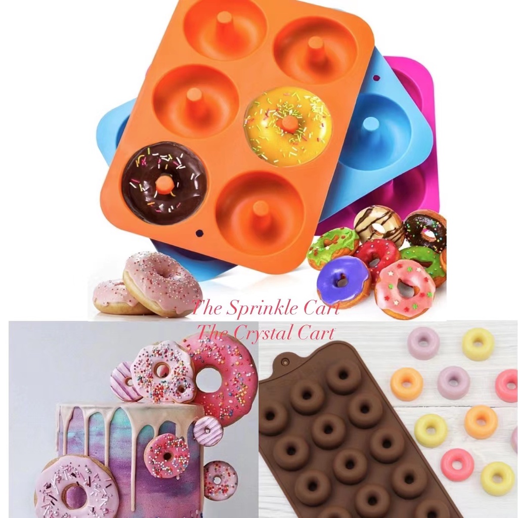 Silicone Doughnut Molder Donut Mold Oven-safe Baking Tools Mini Donut ...