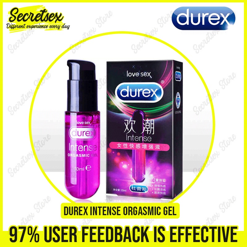 Durex Intense Orgasmic Gel to Intensify Her Satisfaction Libido Enhancer 10ml Durex Lubricant ...
