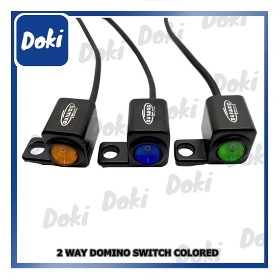 [DOKI MOTO] 2 WAY DOMINO SWITCH COLORED | Shopee Philippines