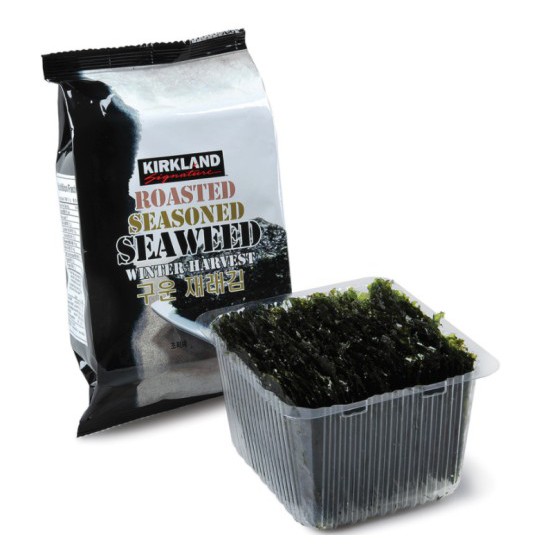 [KIM's PICKs★]🇰🇷KIRKLAND Signature Roasted Seasoned Seaweed/ Korean ...