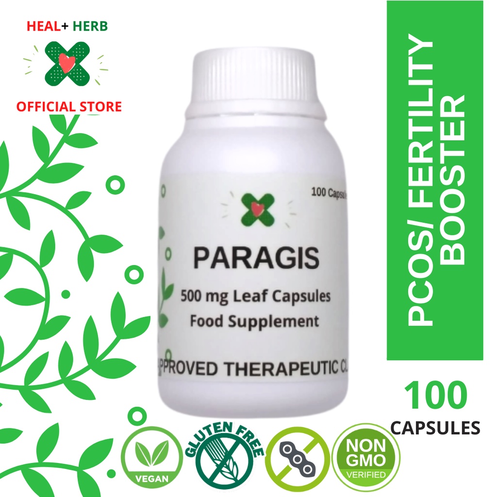 Natural Paragis Pure All Organic Herbal Supplement 50 Capsules and 100 ...