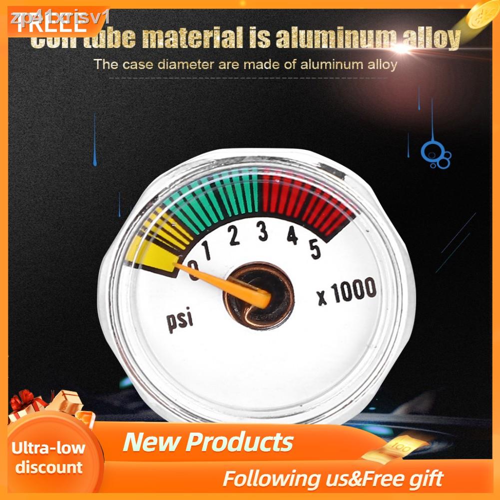 [Ready Stock]3000psi & 5000psi 1/8NPT Micro Mini Gauge Manometer for ...