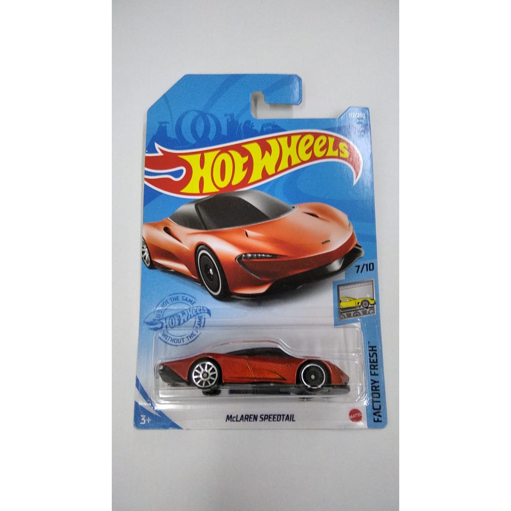 Diecast Hot Wheels McLAREN SPEEDTAIL Orange HW Factory Fresh Hotwheels ...