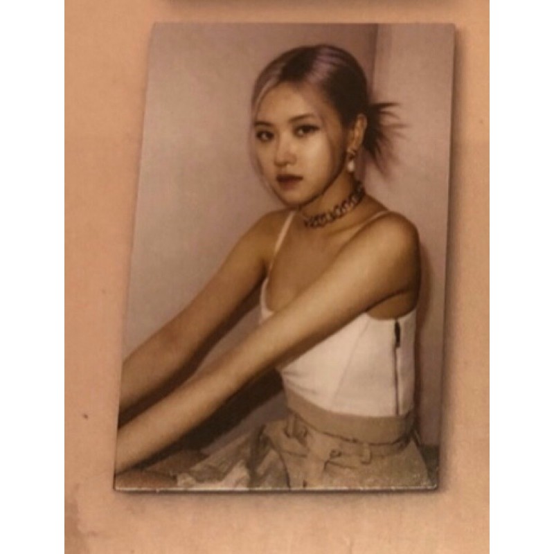 Ros Blackpink Official Photocard (Booked) | Shopee Philippines