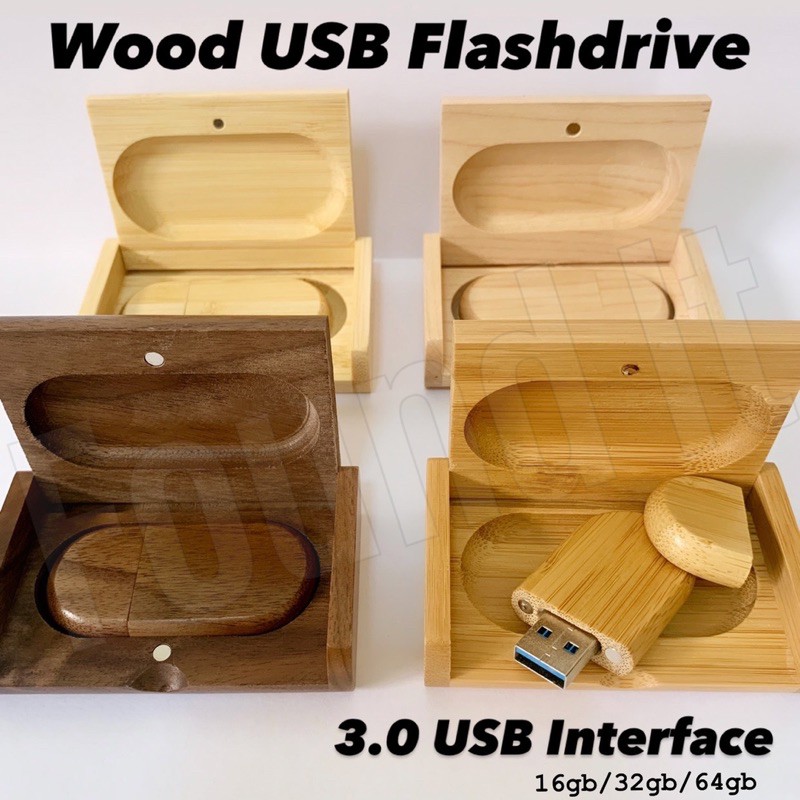 [Found It] Wooden USB Flash Drive with Case | 3.0 USB Interface | Wood ...
