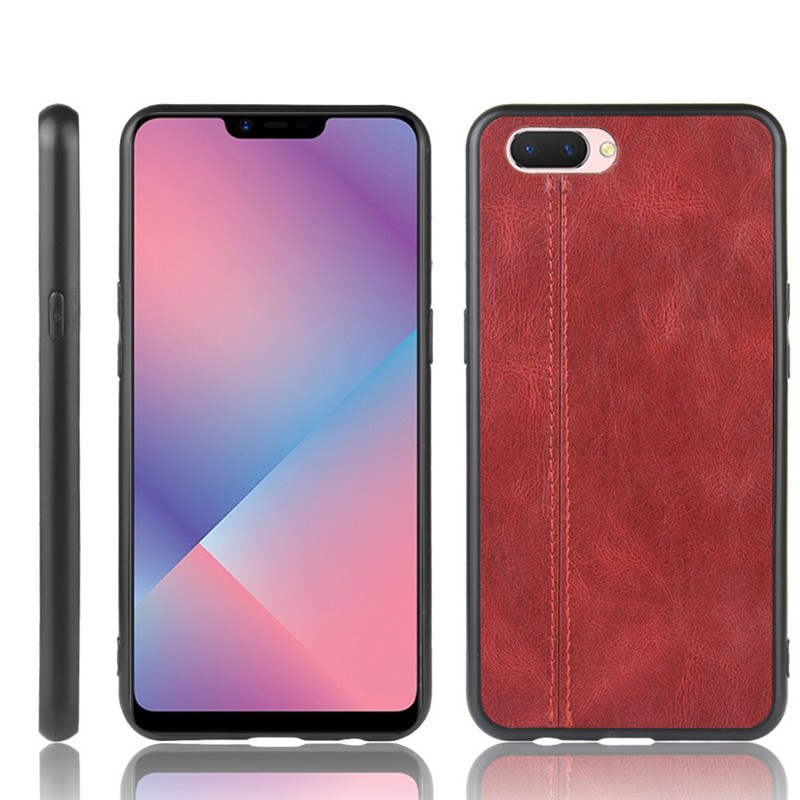 Casing OPPO A 12 e A12e PU Leather Hard Silicone Back Cover Phone Case ...