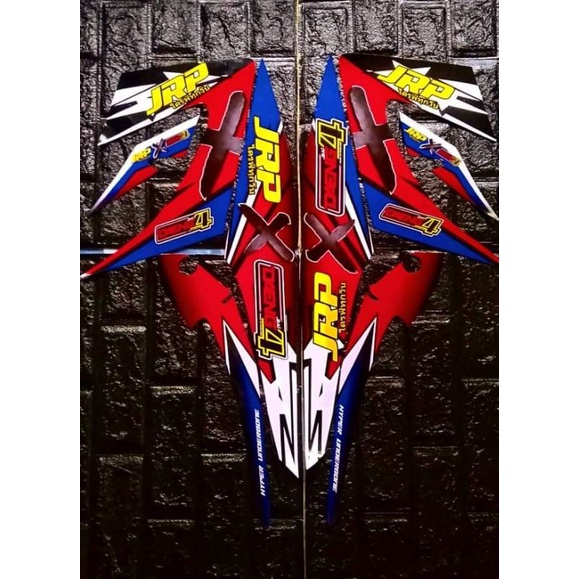 jrp x DAENGsai4 laminated decals for Raider 150 carbtype | Shopee ...